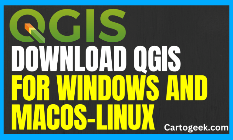 QGIS Download for Windows, MacOS and Linux