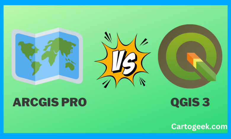 50 Differences Between ArcGIS Pro and QGIS 3 2025